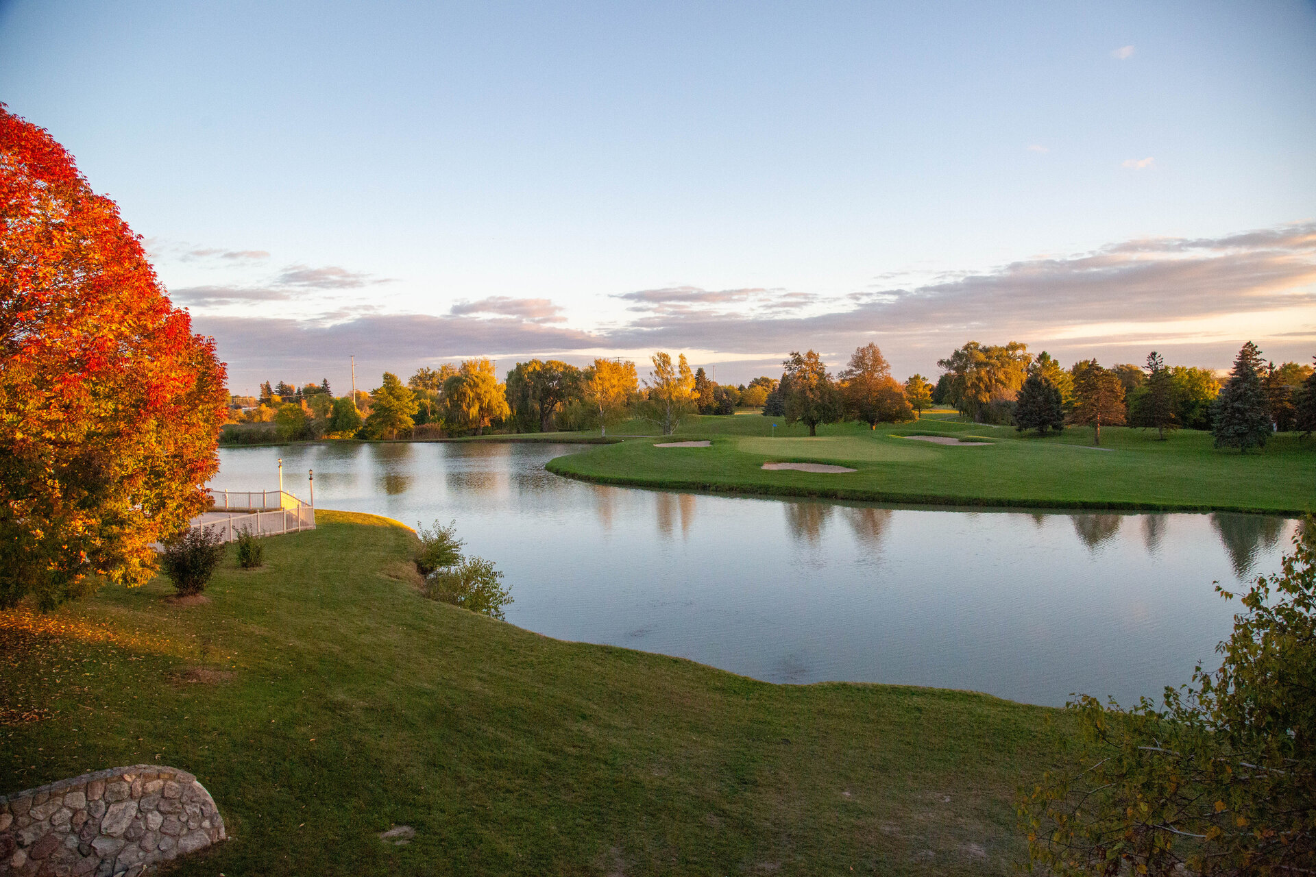18-Hole Golf Course at Bay Valley Resort in Bay City, Michigan